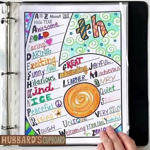 Fun End of Year Reflection Activity Middle School 6th Grade Memory Book ...