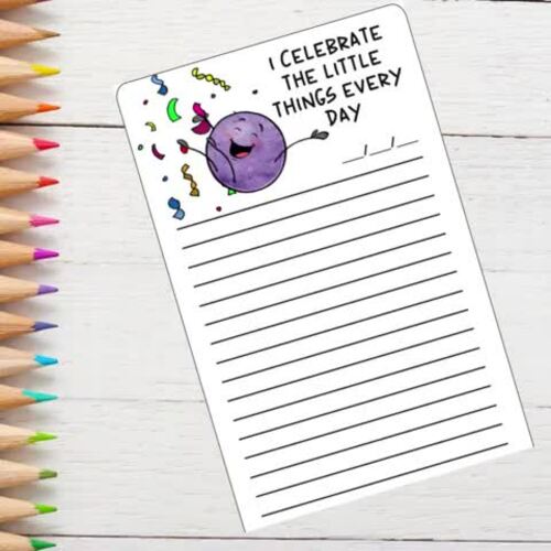 Positive Affirmations Journal - Student Journal Prompts - Quick Write ...