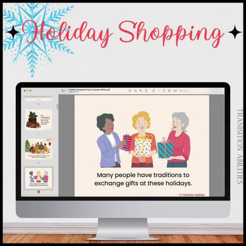 Holiday or Christmas Shopping Lesson | SPED Budgeting & Community ...