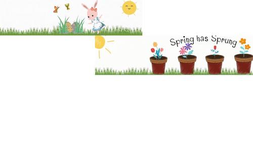 Spring ANIMATED Banners for Google Classroom by The Kindergarten