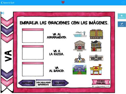 Spanish High Frequency Verbs | Super 7 VA | Boom Cards | Distance Learning