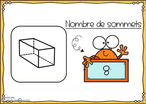 Caractéristiques des solides Boom Cards French distance learning