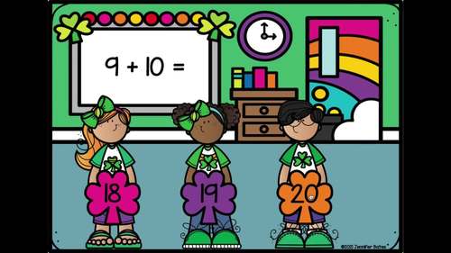 Doubles and Near Doubles Google Slides Distance Learning by Jennifer Bates