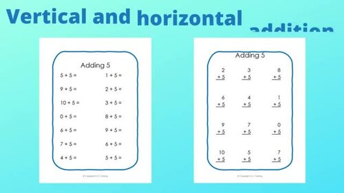 First Grade Addition Worksheets (30 pages) - Kindergarten - Grade 1 ...