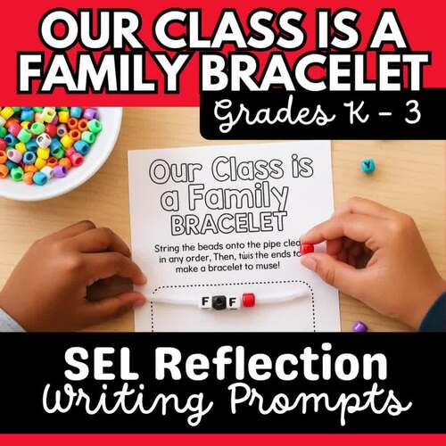 Our Class is a Family Bracelet Activity – Back to School SEL Craft ...