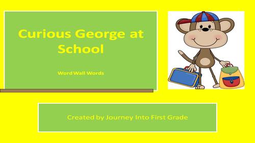Curious George at School Journeys PowerPoint by Journey Into First