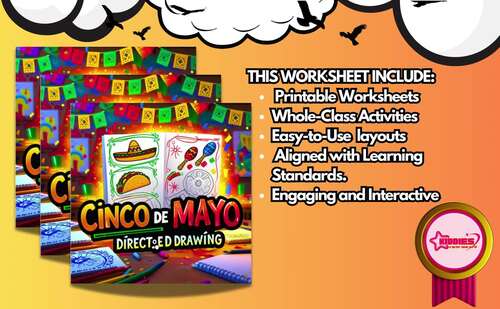 May Directed Drawings, Cinco De Mayo Directed Drawing 3rd,4th,5th,6th ...