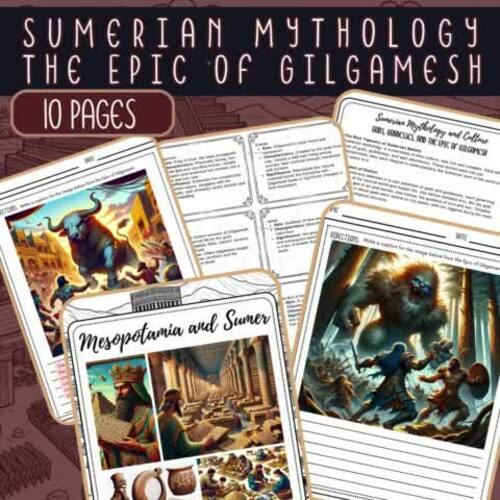 Sumerian Mythology: Gods, Goddesses, and The Epic of Gilgamesh | TPT