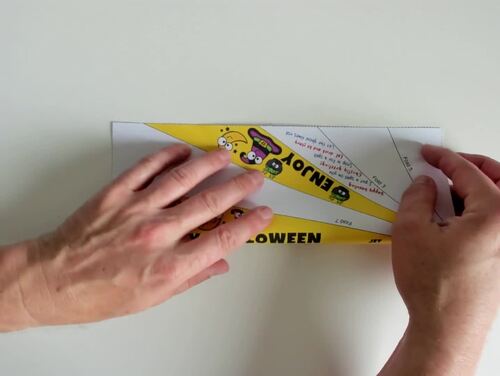 Halloween Paper Airplane JET Design Templates Craft Activity | TPT