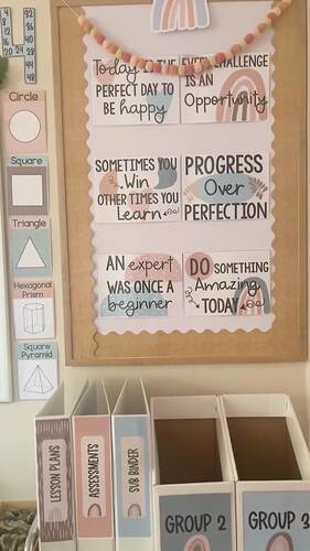 MEGA Classroom Decor Bundle - Boho Neutral by Gumtree Scholars | TPT