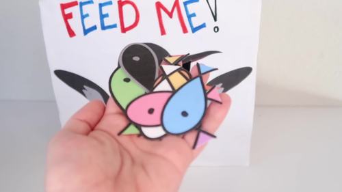 Feed the Penguin Game | Colors and Fine Motor Activity for Preschoolers