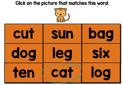 Boom Cards | CVC Mystery Picture by Stop and Smell the Crayons | TPT