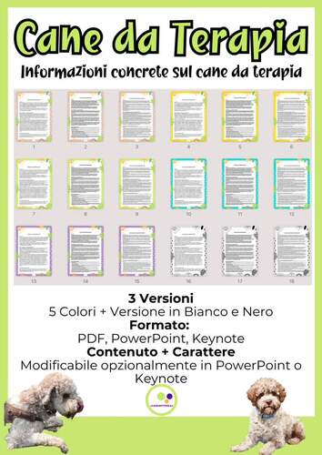Italian: Therapy Dog | Cane da terapia | Informazioni per conferenze e ...