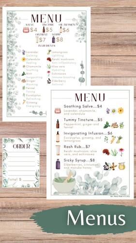 Dramatic Play GROWING BUNDLE of Pretend Play Shops for Classroom or Home