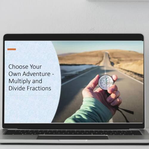 Multiply and Divide Fractions Fun Interactive Powerpoint Activity