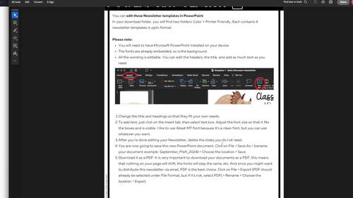 Editable Newsletter Templates Robots & AI Weekly & Monthly, Back to School