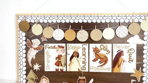 Fairytale Room Transformation, Bulletin Board & BTS Classroom Decor