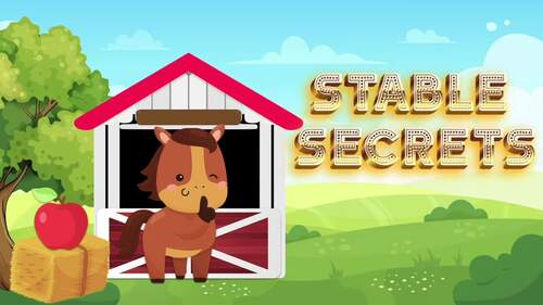 Stable Secrets - Interactive Spelling & Vocabulary Digital Sticker Game