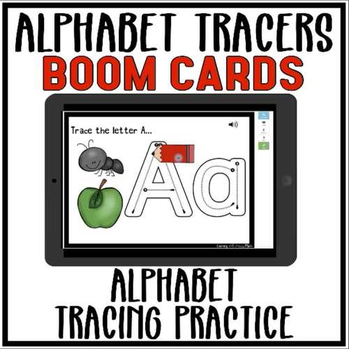 Alphabet Tracing BOOM Cards | Distance Learning by Learning with Missy ...