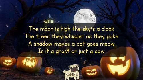 Music: Trick Or Treat Choir Song Classroom Songs Reading Lyrics Sing-along