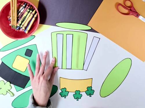 If I Were a Leprechaun | Leprechaun Hat | St Patricks Day Headband Craft