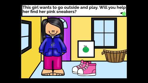 Find the Pink Sneakers – Yes/No Questions, Colors & Negation ...