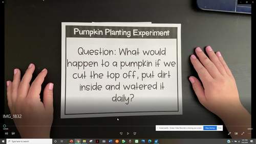 Pumpkin PBL First Grade by Happy Kid Print | TPT
