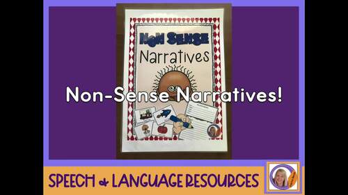 Story writing: non-sense narratives for speech and language therapy