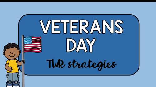 Veterans Day | The Writing Revolution® | Digital Teaching Slides