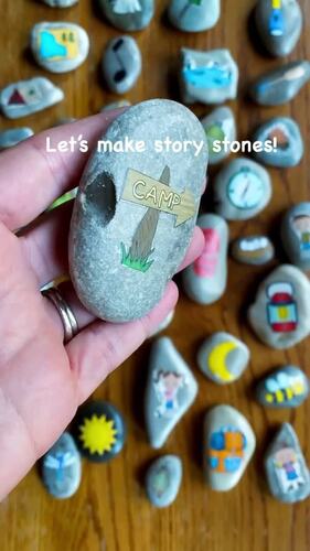 Story Stones for Writing and Storytelling by Little Pine Learners