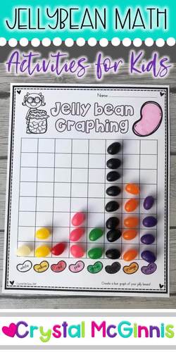 DOLLAR DEAL! 10 Jelly Bean Hands-On Math Activities (Easter Fun!)