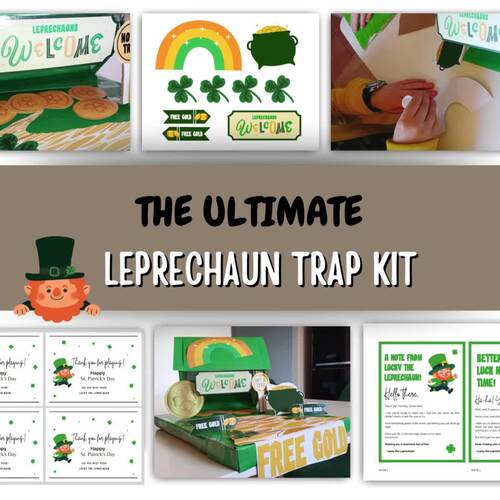 Leprechaun Trap Project, St Patricks Day STEM Activity March ...