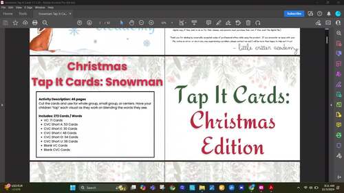 Blending VC Words Phonic Review CVC Short Vowel Consonant Word ...