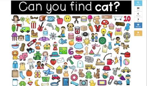 Read and Find CVC Words - Digital Task Cards - Boom Cards by My ...