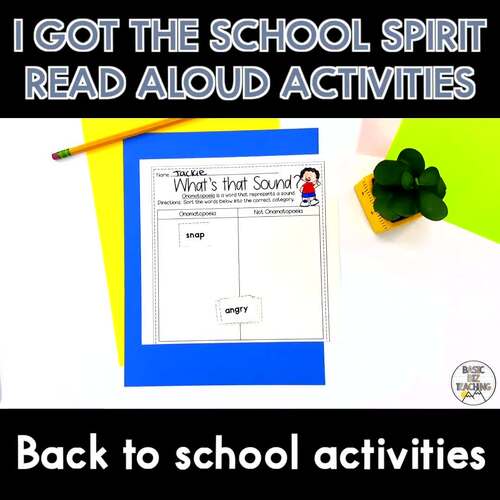 I Got the School Spirit | Back to School Read Aloud | Book Companion ...