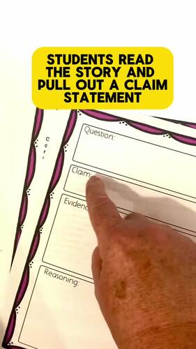 CER TYPES OF HEAT TRANSFER Story Analysis and CER Graphic Organizers
