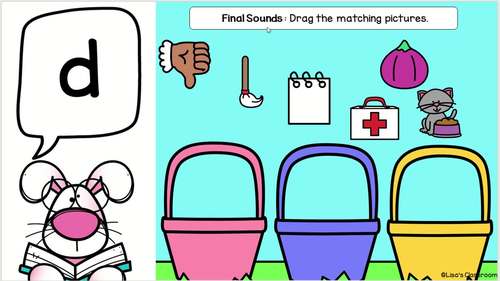 EASTER Theme Final Sound - Distance Learning Google Slides Digital +PPT