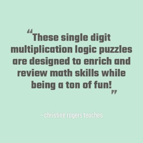 Dollar Deal St Patricks Day Math Logic Puzzles Multiplication ...