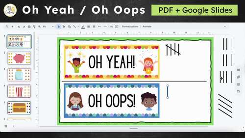 Oh Yeah Oh Oops Cookie Jar Reward Classroom Management System PDF and ...