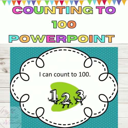 Counting to 100 and Number Recognition Math Practice PowerPoint | TPT