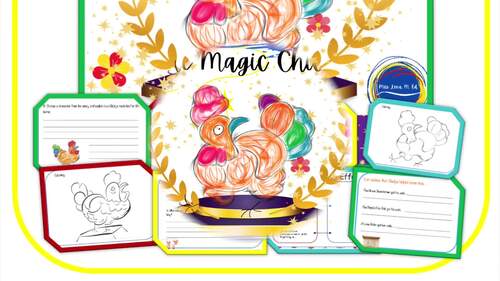 Gladys the Magic Chicken by Rubin Activities by Mrs Lena | TPT