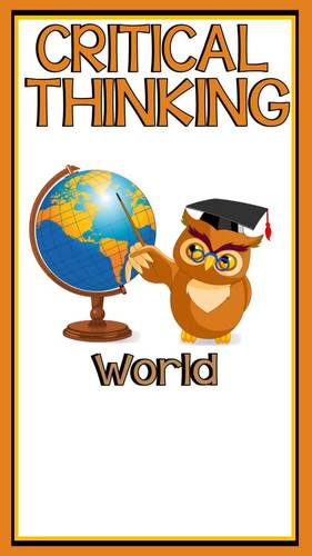 CRITICAL THINKING TASK CARDS World Geography 2 Vocabulary Fractions
