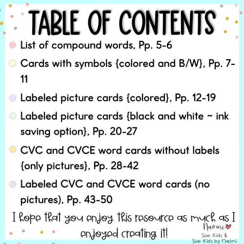 CVCe Word Cards by Star Kids | TPT