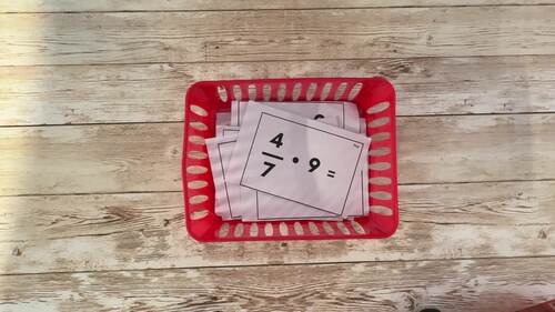 Convert Mixed Number to Improper Fraction Kaboom Math Game for Centers ...