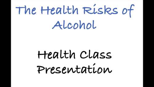 Alcohol PowerPoint Presentation - Bundle by The STEM Center | TPT