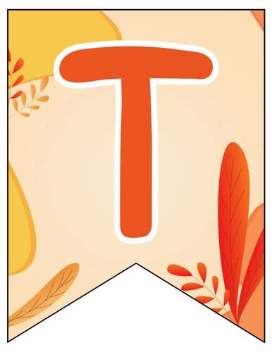 Thanksgiving Bulletin Board Letters | Fall Classroom Decor Banner ...