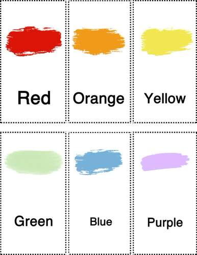 A Fun and Interactive Way to Learn Colors "colors flash cards" | TPT