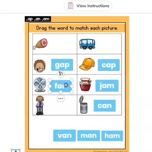 Digital Vowel Team Word Activities - PRELOADED Seesaw™ & Google Classroom™