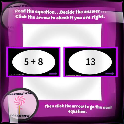 Bundle: Digital and Printable Flashcards: Addition Fact Families (0-10)