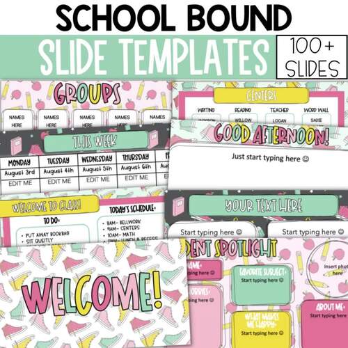 Back to School Slides Templates / Google Slides Templates / Meet the ...